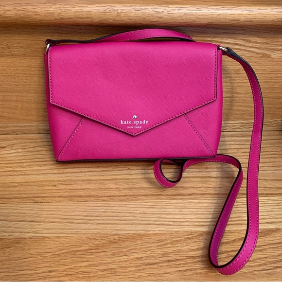 kate spade | Bags | Kate Spade Envelope Purse In Hot Pink | Poshmark